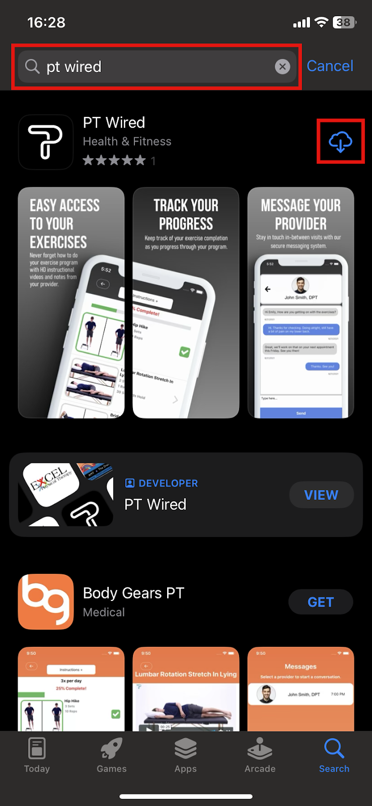 Messaging Patients on the Mobile App – PT Wired