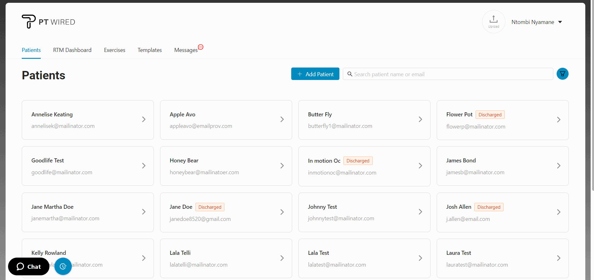 Filter RTM Patients by Assigned Providers – PT Wired