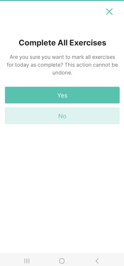 Completing All Exercises – PT Wired
