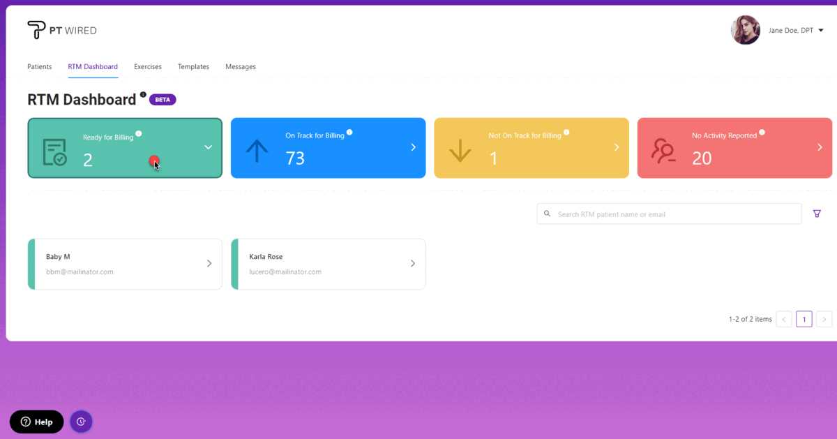 Rtm Dashboard Overview Pt Wired